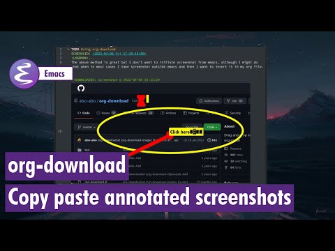 Org-mode - Copy paste screenshots