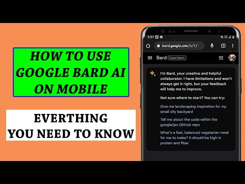Google Bard AI on Android. Tutorial for Biginners(Step-by-Step)