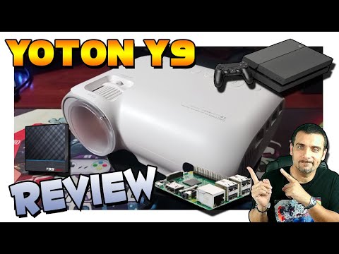 📽️¡¿Poder JUGAR en 200″?! REVIEW y prueba del PROYECTOR YOTON Y9.