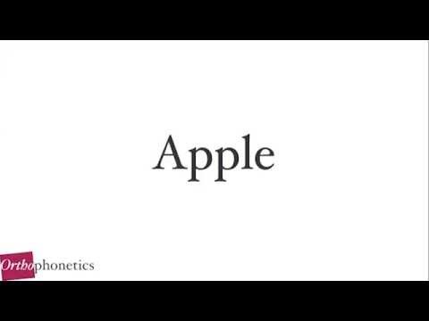How to pronounce Apple
