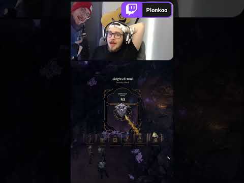 Crazy slight of hand skill #shorts #baldursgate3