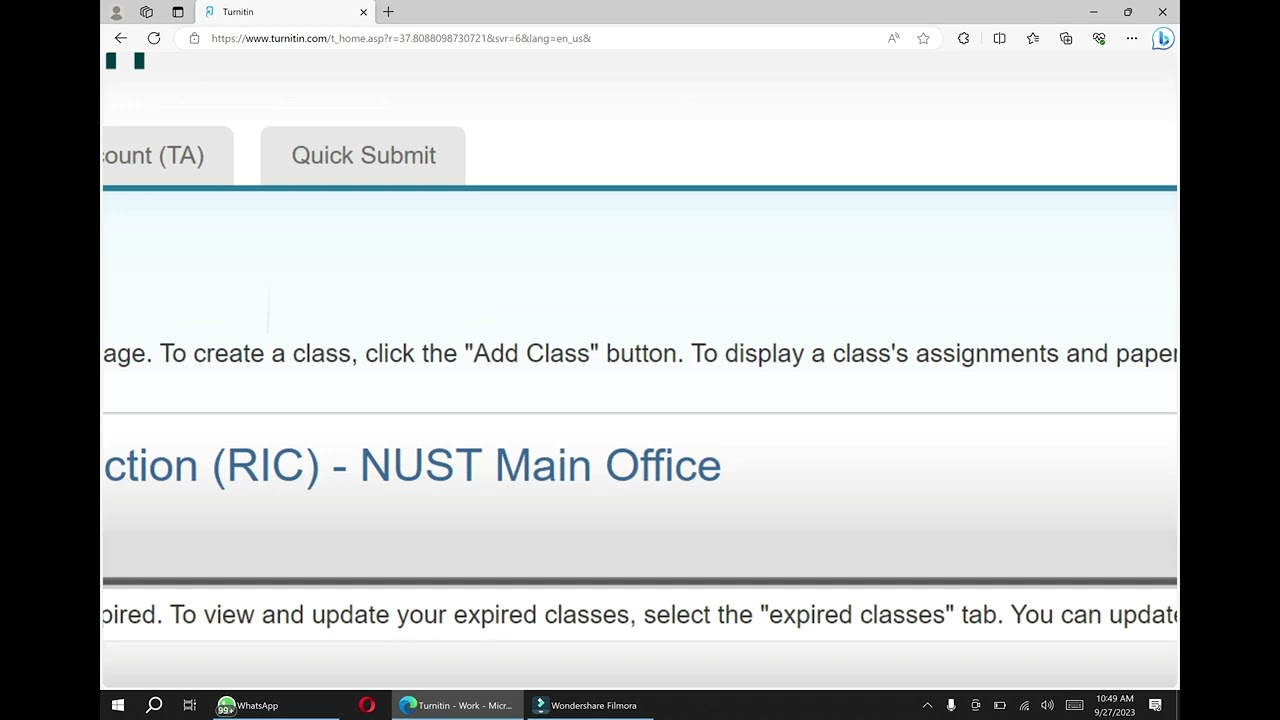 How to use Turnitin instructor Quick submit for AI detection
