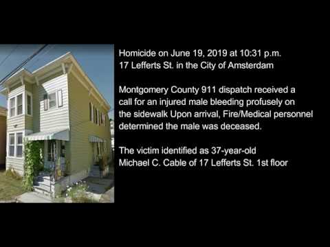 Homicide, Barricade and Sex Crimes in Violent Unsafe Amsterdam New York Anatomy of a Violent City