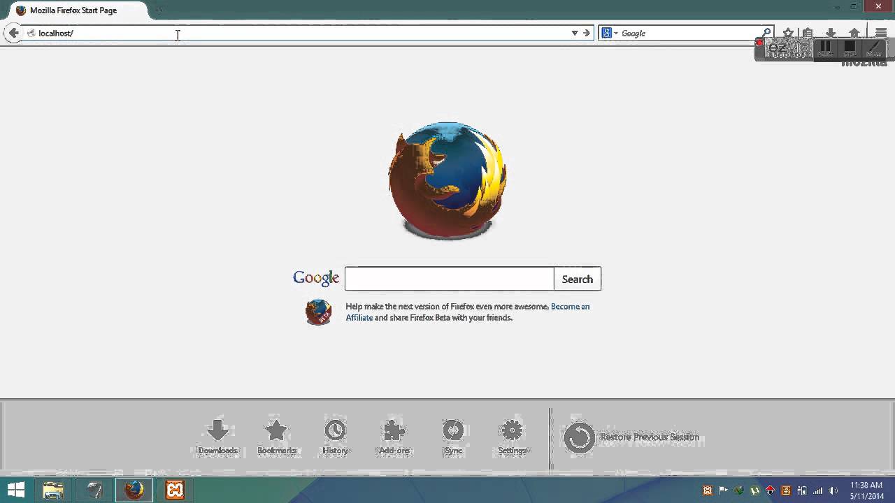 Using php for first time   - Setting up xampp  and hello world