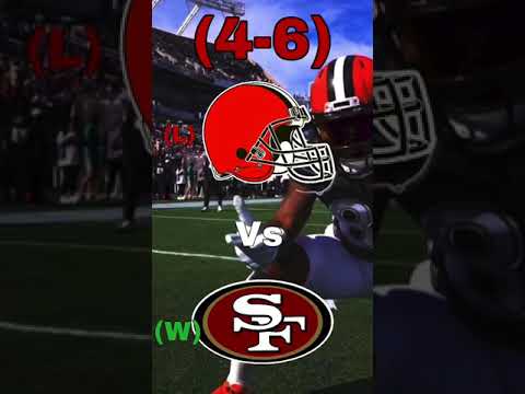 My 2023-24 Cleveland Browns NFL Season Schedule Prediction (Not In Order)