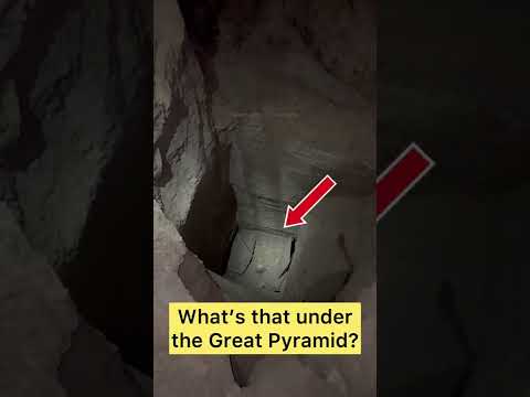 What’s that under the Great Pyramid?