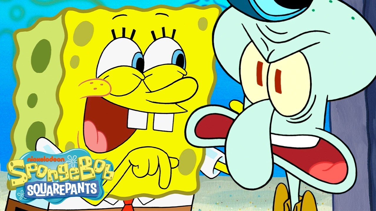 4 Hours of SpongeBob & Squidward's BEST Moments 🧽🦑 | SpongeBob