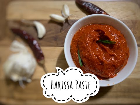Harissa Paste - Tunisian paste/dip