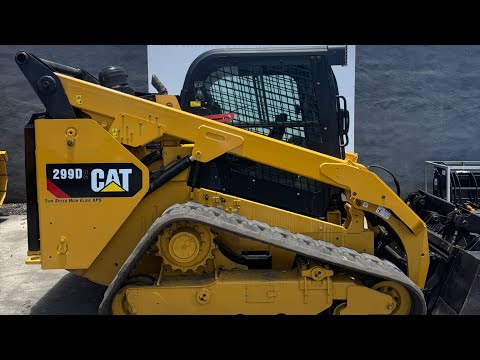 2016 299D2 Skid Steer Loader-High Flow- Enclosed Cab A/C & heater Item SKU: 30880