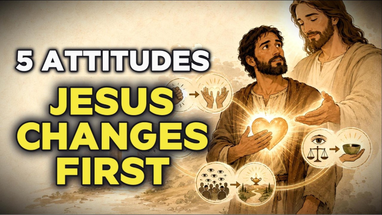 5 Attitudes Jesus Changes Before He Changes Your Life