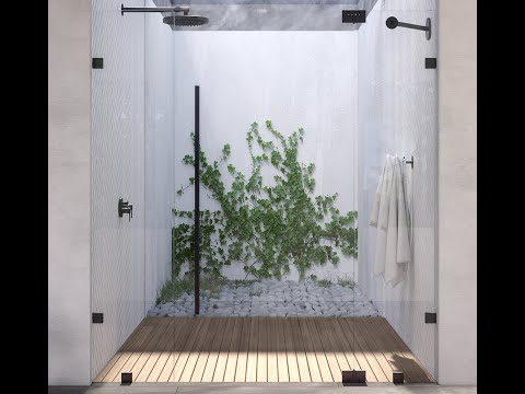 Zero Hinge Installation at Wall- Single Set