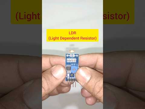 LDR(Light Dependent Resistor) project | school science project | sensor project #shorts #project