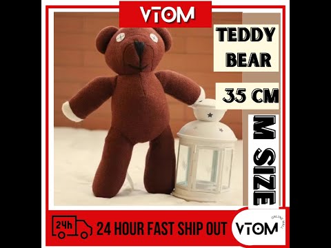 Little Bear Plushie Stuffed Toys 35cm (Medium Size)