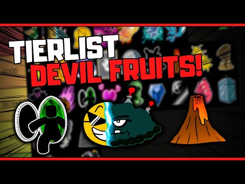 Ranking Every Single Devil Fruit In Blox Fruits! | Tierlist | Roblox |