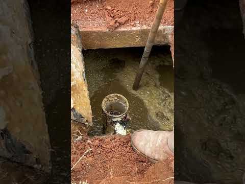 Septic tank clean out after 8 years! Talking about a dirty job!