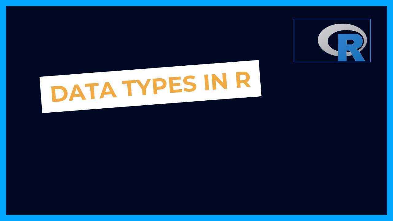 Data types in R | Integer, numeric, logical, character