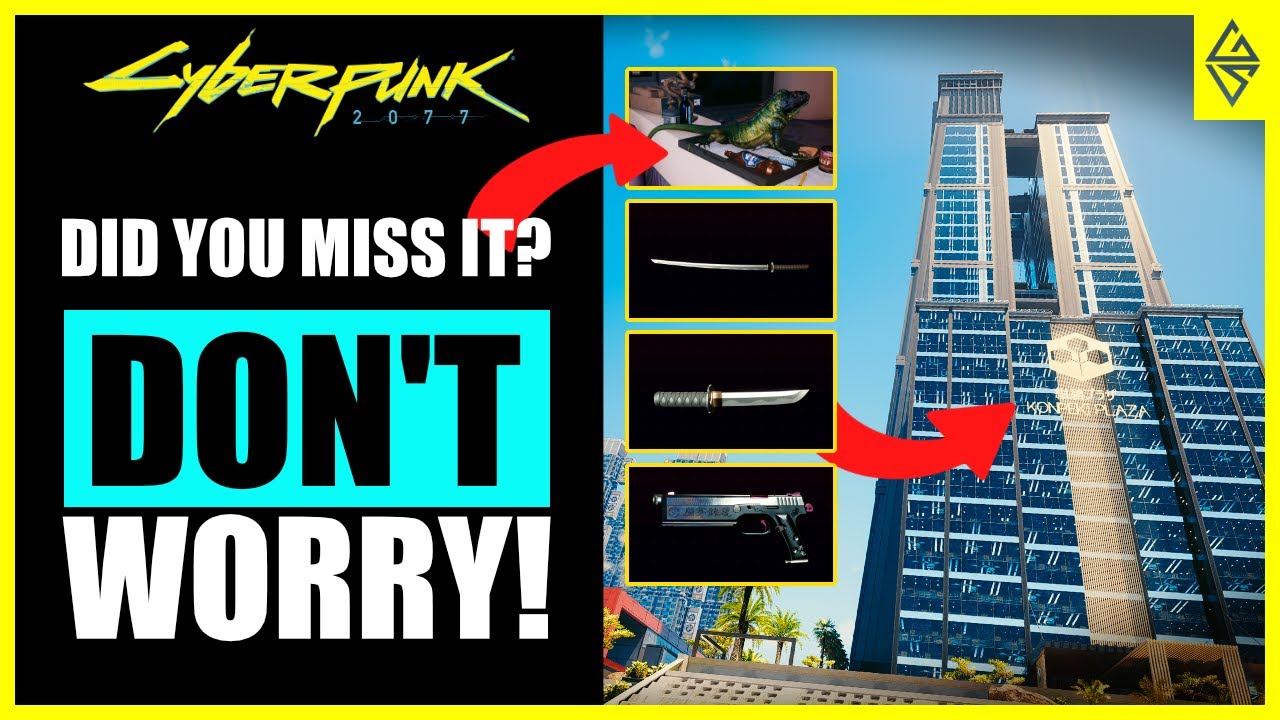 Cyberpunk 2077: How to Get Missable Act 1 Items After 