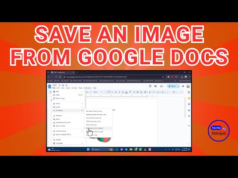 How to Save an Image From Google Docs