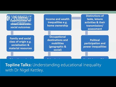 Understanding educational inequality with Dr Nigel Kettley