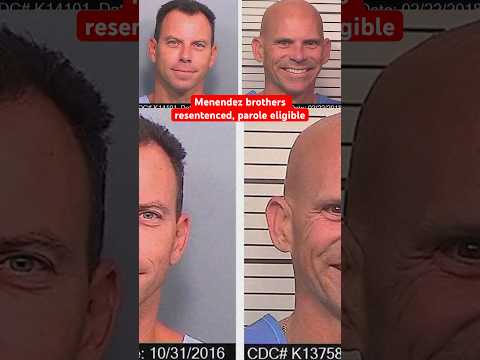 Menendez brothers resentenced, parole eligible #news #truecrime