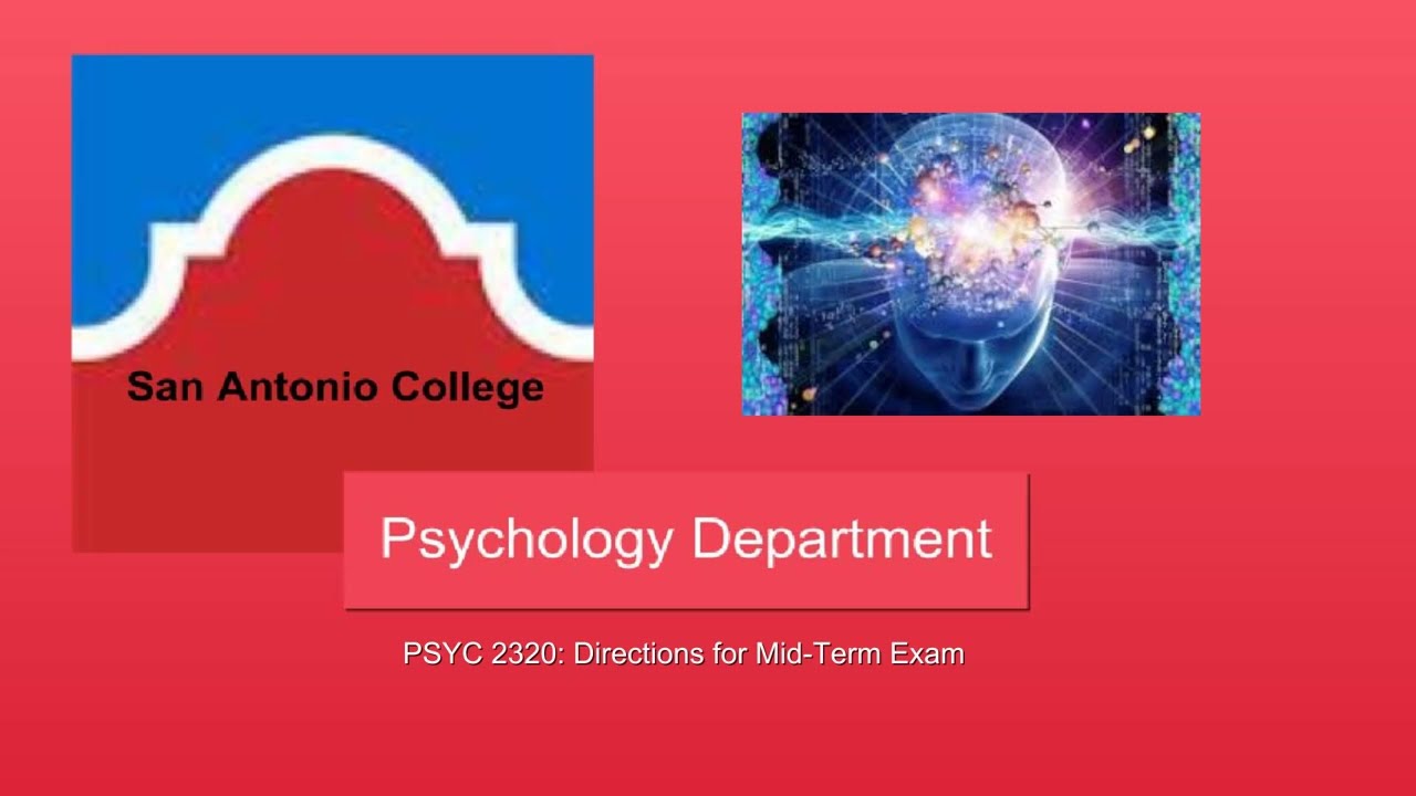 Mid-Term Exam Instructions VIdeo