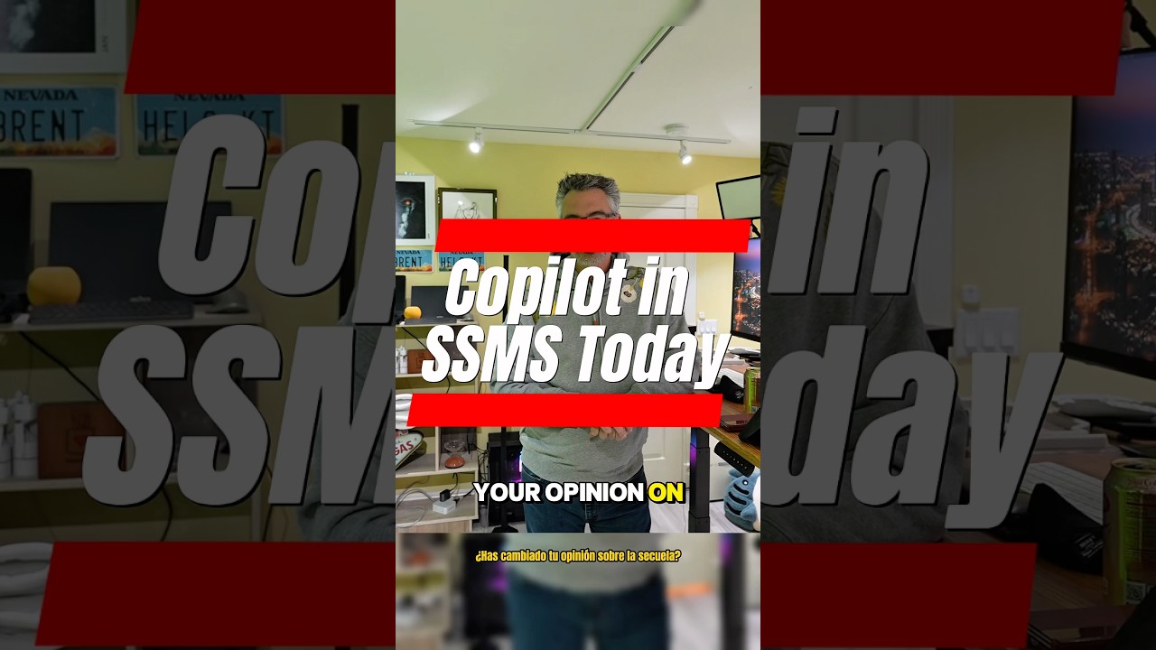 Copilot in SSMS Today