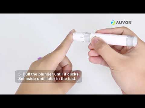 How to use AUVON Lancing Device ? | Blood Sugar Level Monitoring and Glucose Testing |