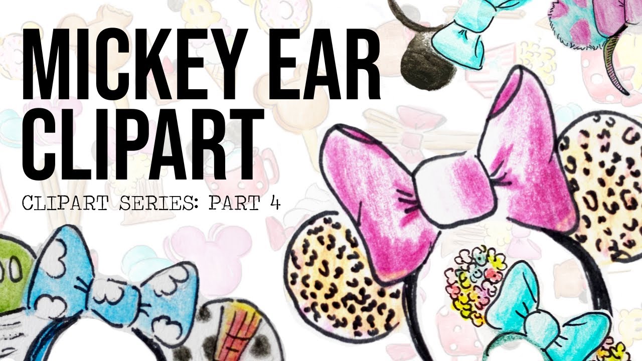 Customize Our Mickey Ear Clipart