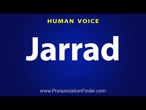 How To Pronounce Jarrad