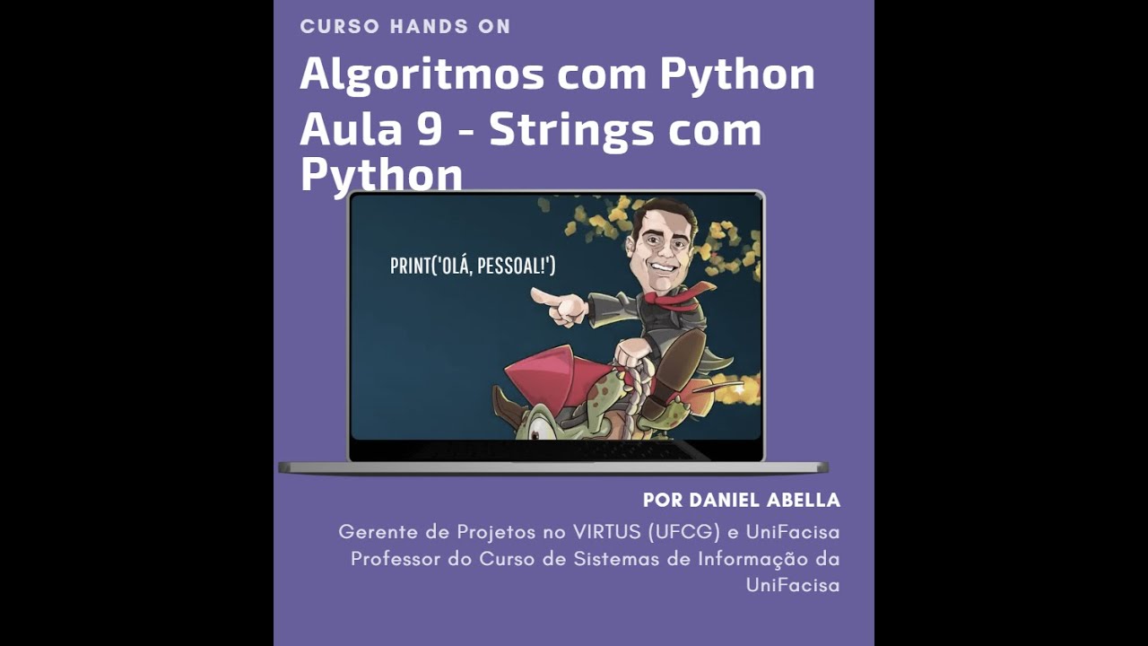 Curso Python - Aula 9 - Strings com Python