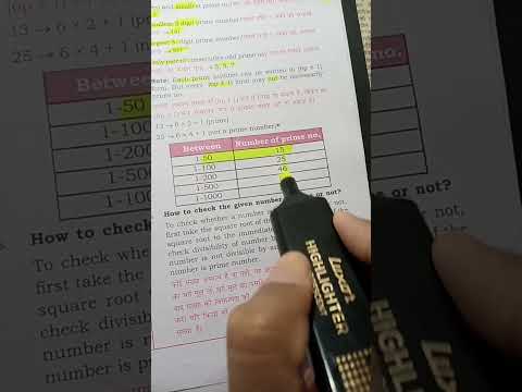Number of prime numbers between 1 to 1000 #shortvideo #ssc