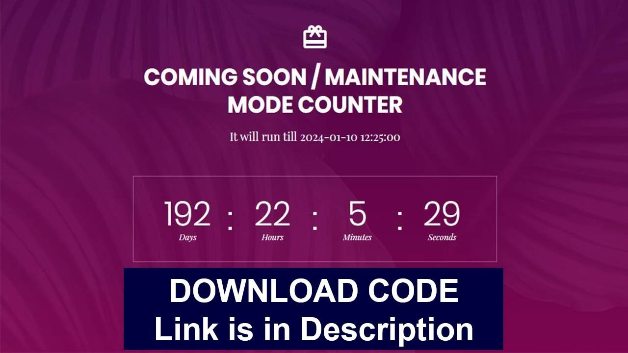 How to make dynamic countdown timer using JS and PHP