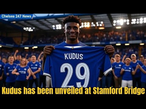 π₯ MOHAMMED KUDUS UNVEILED AT CHELSEA! | STAMFORD BRIDGE WELCOMES NEW MIDFIELD STAR π«π΅