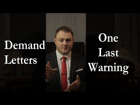 What is a Letter of Demand? Legal Definitions Series 4.