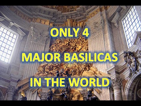 ✝️ Beautiful Major Basilicas 💒 4 Major Basilicas in the World 🛐 Major Basilicas in Rome 🇻🇦☦️