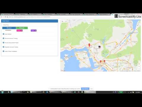 Site Location Finder using google map in salesforce