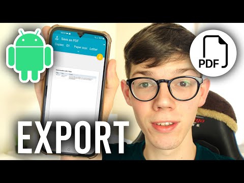 How To Export SMS Text Messages As PDF On Android - Full Guide
