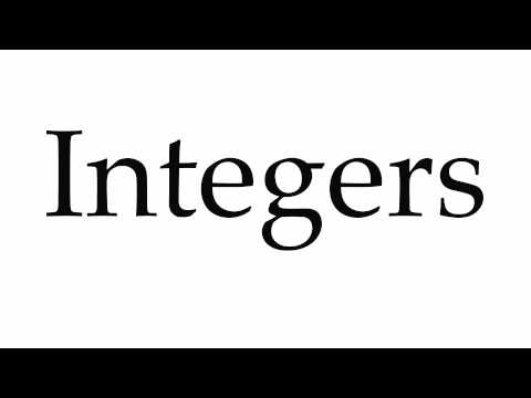 How to Pronounce Integers