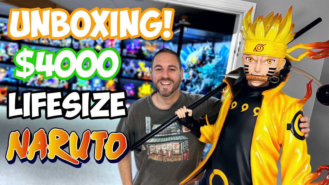 I Bought NARUTO 🍜 | UNBOXING Lifesize Six Paths Sage Mode Naruto