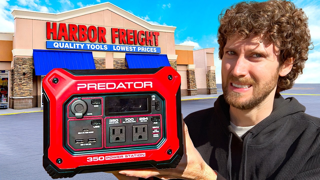 I Bought Harbor Freight's CHEAPEST Power Station