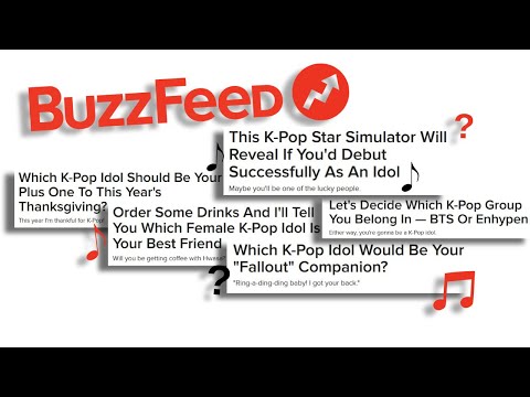 Doing KPOP quizzes on BUZZFEED! Part 21!