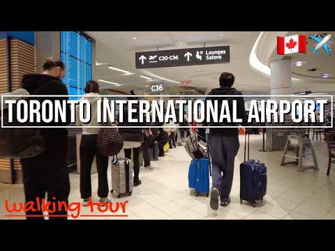 Toronto Pearson Airport (YYZ) Walkthrough 🇨🇦