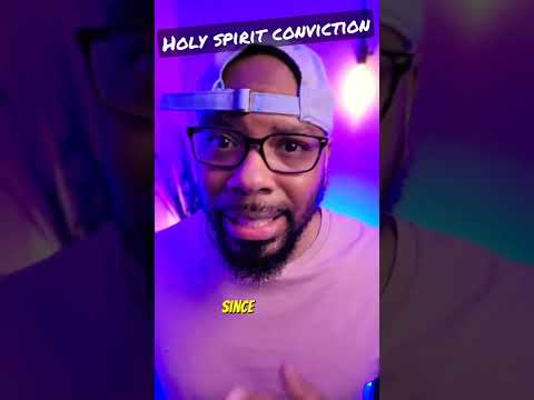 what does conviction of the holy spirit mean❓️