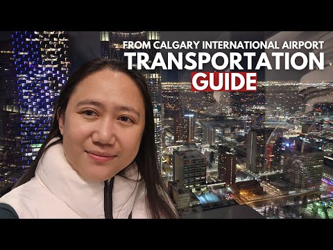 How to travel from CALGARY AIRPORT to wherever in the city.