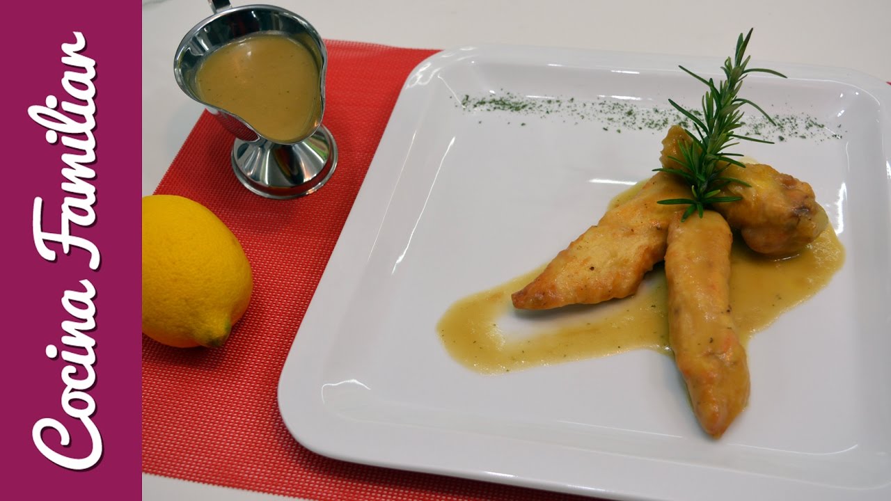 Receta de pollo con salsa de limón | Cocina