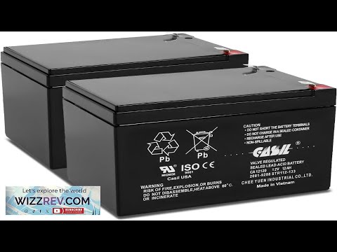 2 Pack 12v 12ah F2 Sealed Lead Acid AGM Rechargeable SLA Deep Review