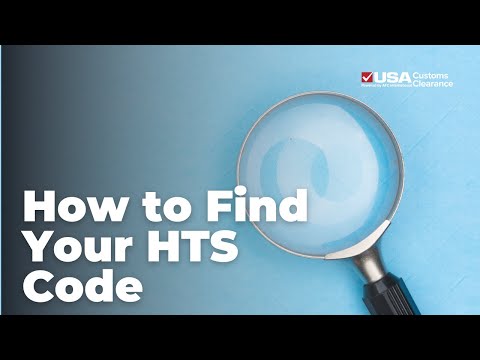 How Do I Find My HTS Code
