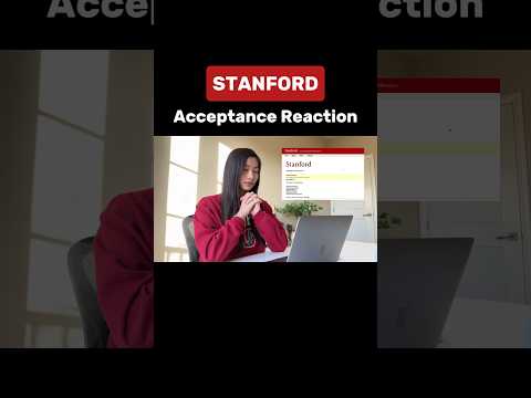 Stanford Acceptance Reaction!! π₯Ή #college #admission #university #collegeadmissions #stanford