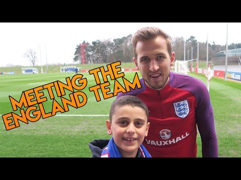MEETING ENGLAND FOOTBALL SQUAD (Euro 2016)