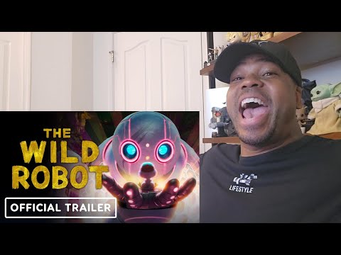 THE WILD ROBOT | Official Trailer | Reaction!
